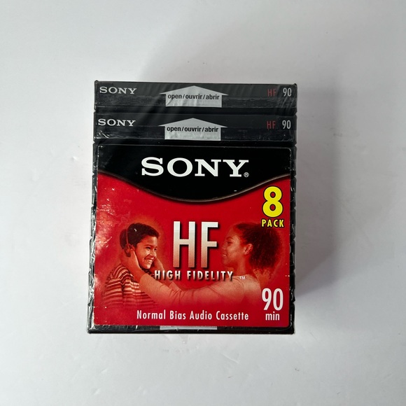 Sony | Media | Sony 8 Pack Hf 9 Minute Blank Audio Cassette Tapes ...